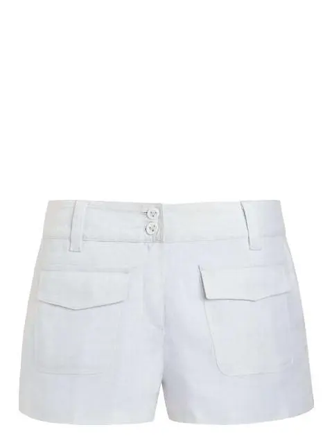 Vilebrequin Linen Bermuda Shorts - White