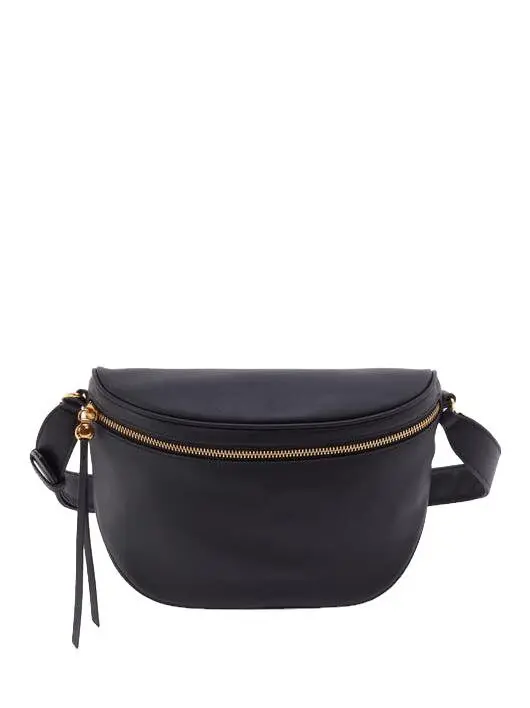 Hobo Juno Leather Belt Bag - Black