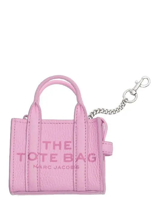 Marc Jacobs Tote Bag Charm - Fluro Candy Pink
