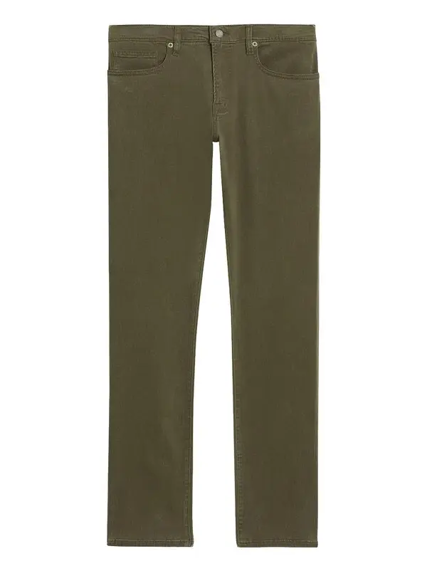 FRAME L'homme Slim-fit Denim Jeans - Army Green