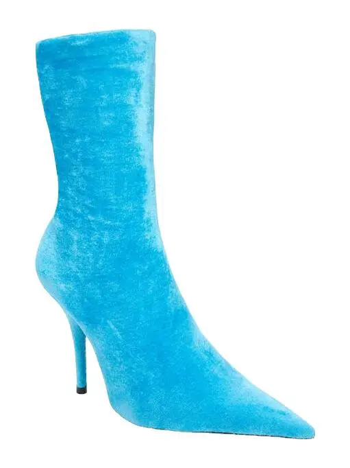 Balenciaga Knife Sock Bootie - Blue
