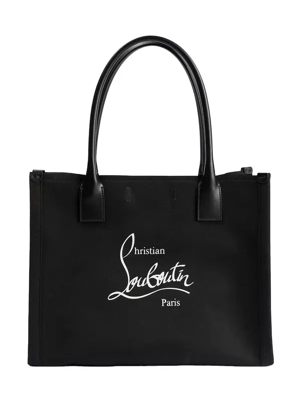 CHRISTIAN LOUBOUTIN Nastroloubi Large Tote - Black
