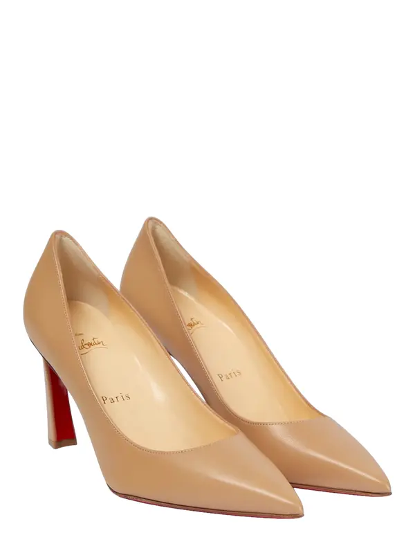 CHRISTIAN LOUBOUTIN Condora 85 Leather Pumps - Black