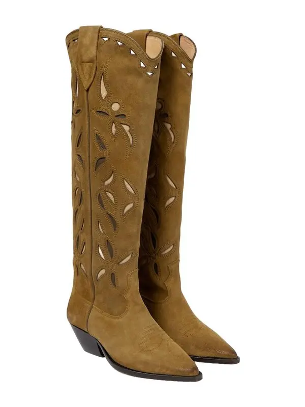 Isabel Marant Étoile Denvee Knee-high Boots - Brown