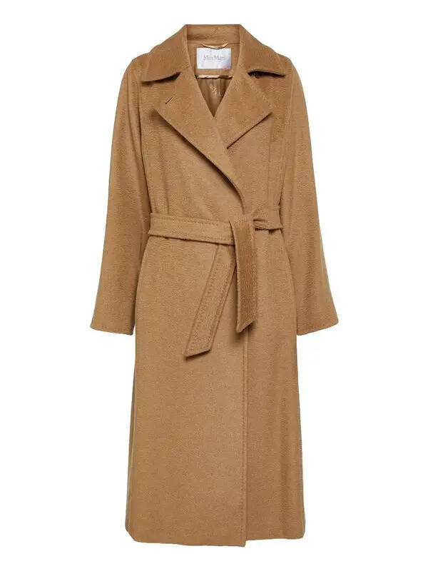 Max Mara Manuela Camel Hair Coat - Brown