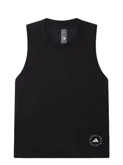 Adidas By Stella McCartney Logo Tank Top - Black