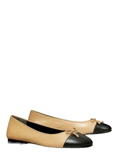Tory Burch - Tory Burch Cap-Toe Ballerina Flat