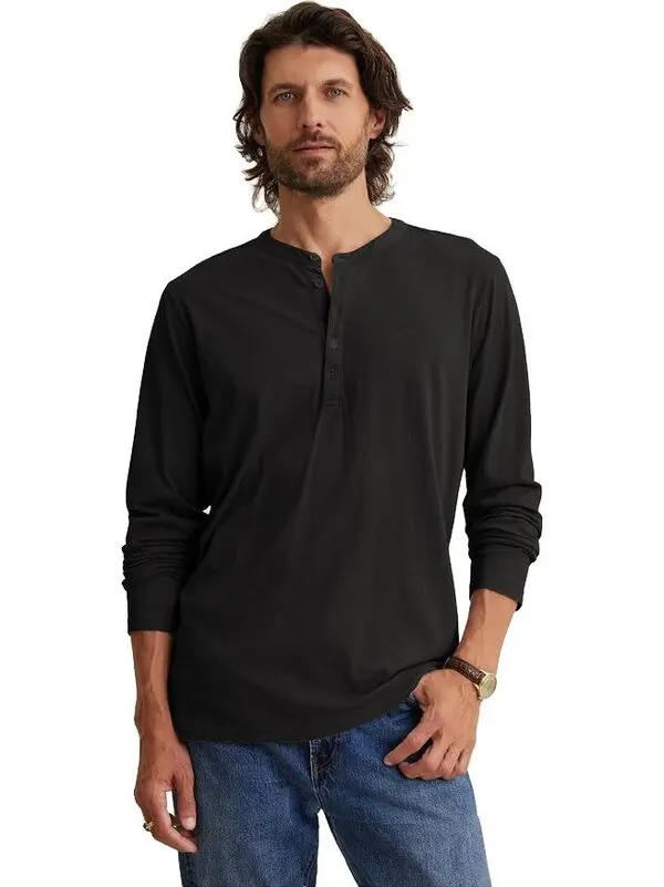 Velvet By Graham & Spencer Alvaro Henley - Black