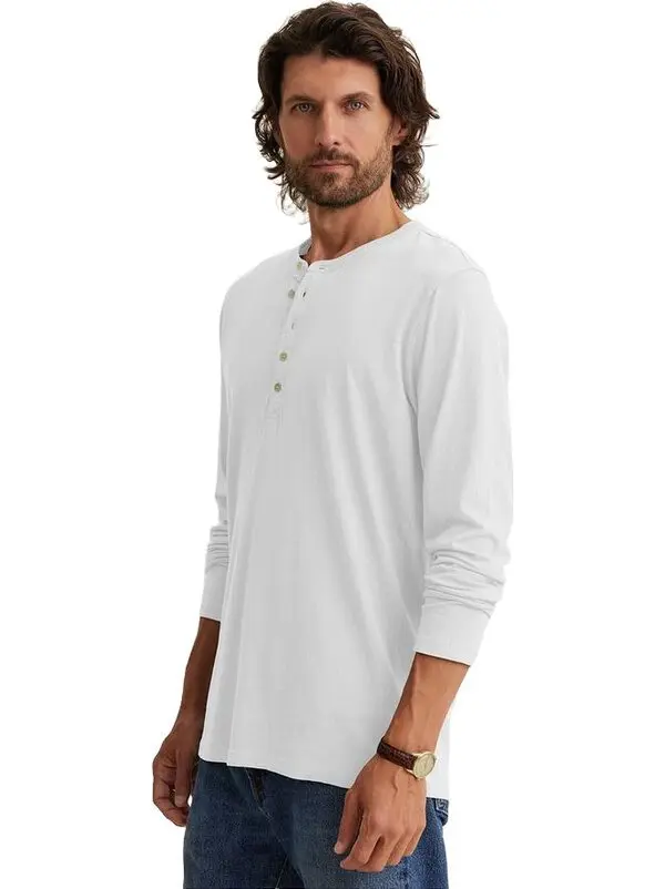 Velvet By Graham & Spencer Alvaro Henley - White