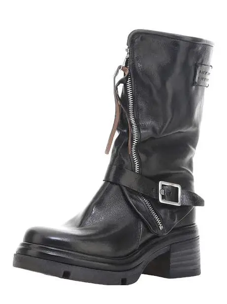 A.S.98 Emory Lug Sole Boots - Black