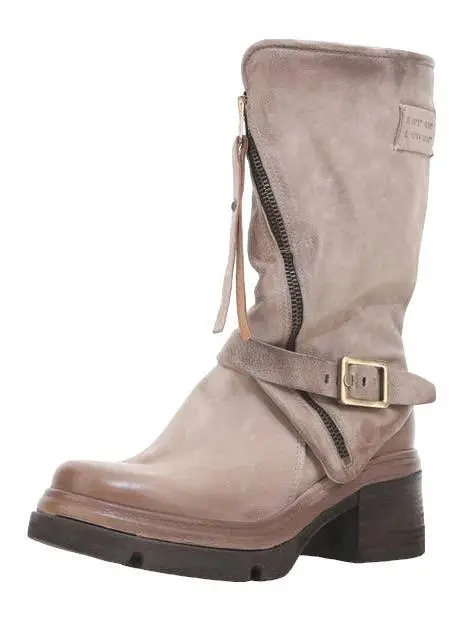 A.S.98 Emory Lug Sole Boots - Taupe