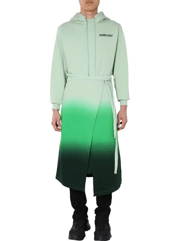 AMBUSH Hooded Dress - Green