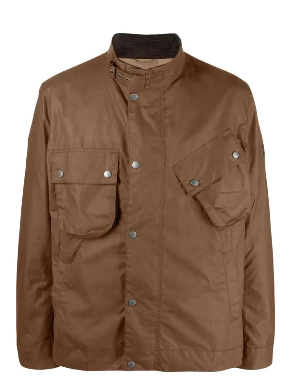 Barbour Cormer Wax Jacket - Brown