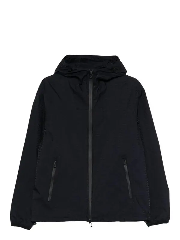 Emporio Armani Nylon Blouson Jacket - Blue