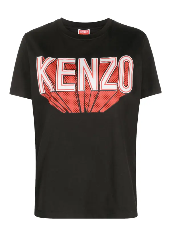 Kenzo Logo-print T-shirt - Black