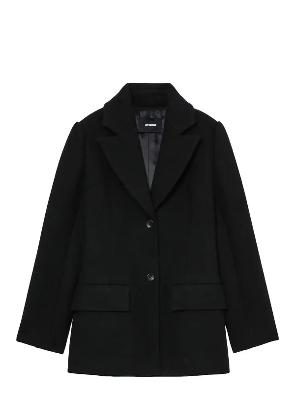 We11Done Single-breasted Blazer - Black