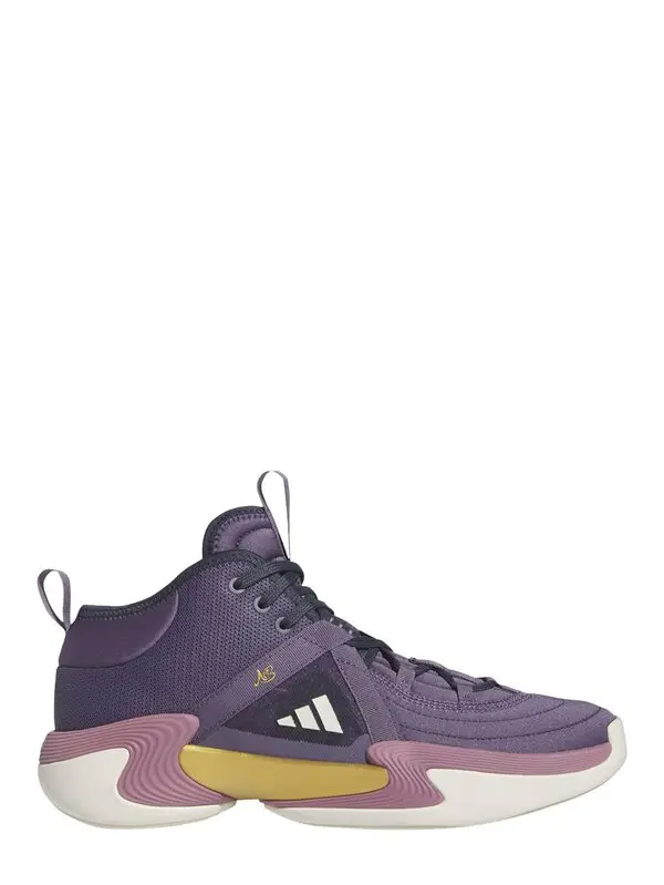 Adidas Candace Parker X Exhibit Select Mid Sneakers - Purple