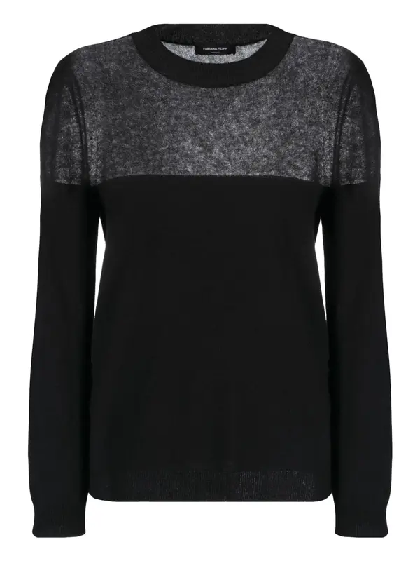 Fabiana Filippi Long-sleeve Jumper - Black