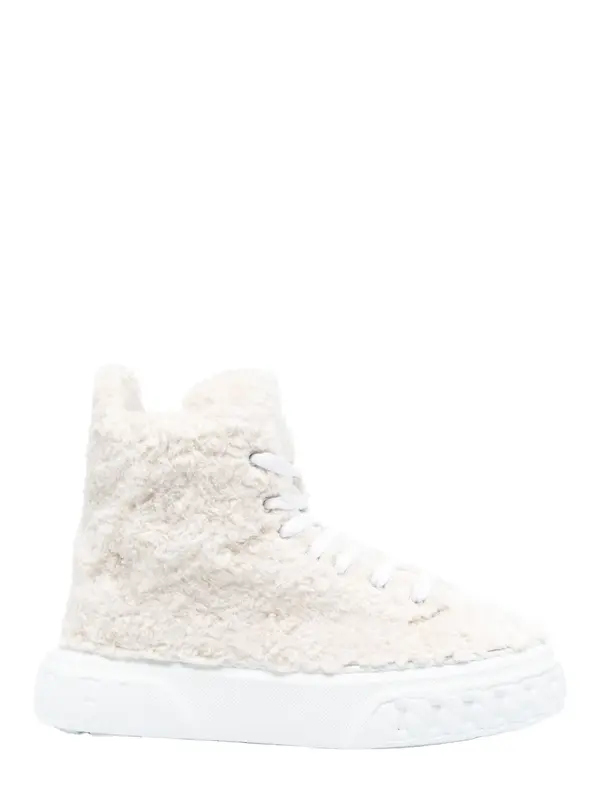 Casadei High-neck Sneakers - White
