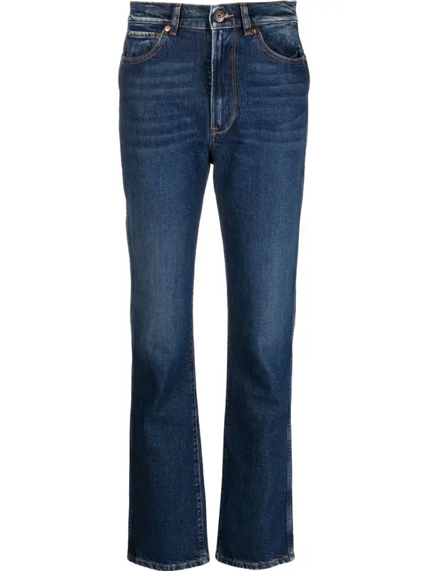 3x1 Slim-fit Cotton-blend Jeans - Blue