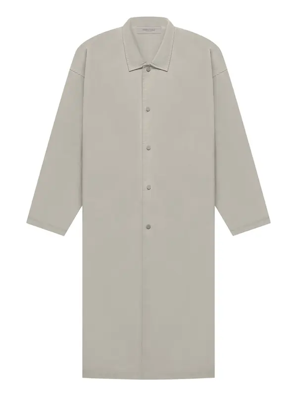 Fear Of God Long Coat - Grey