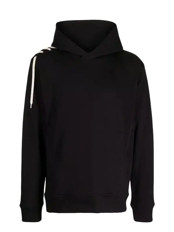 CRAIG GREEN Lace-up Hoodie - Black