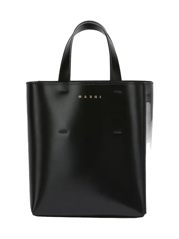 Marni Mini Museo Tote Bag - Black