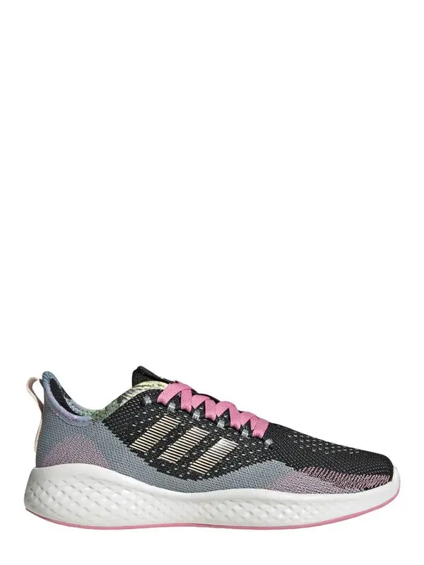 Adidas Fluidflow 2.0 Lace Up Sneakers - Black