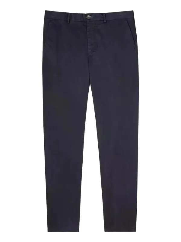 Paul Smith Zebra Embroidered Trousers - Blue