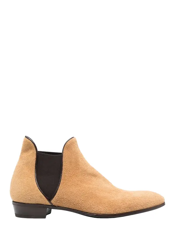 LIDFORT Suede Ankle Boots - Brown
