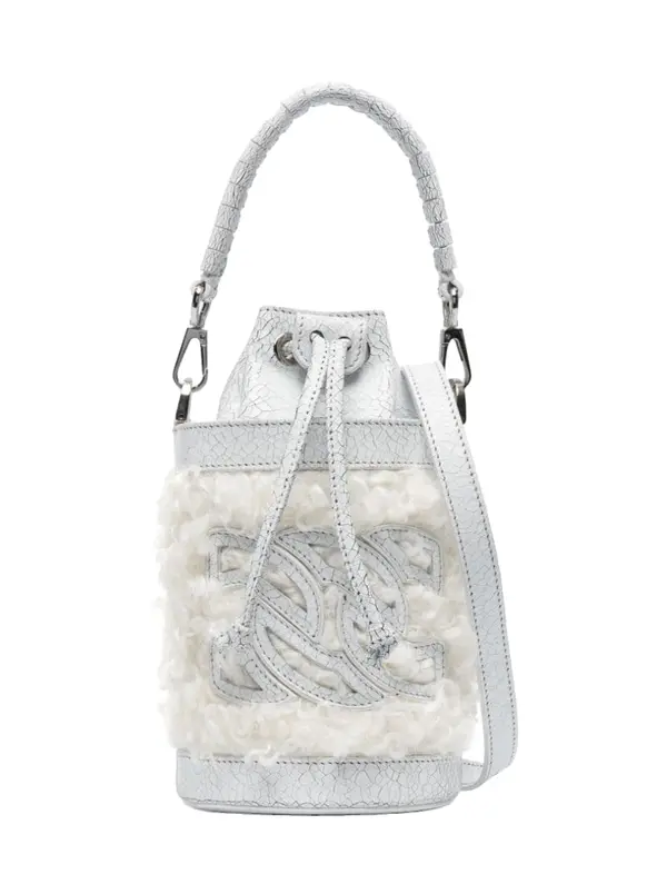 Casadei Giulia Bucket Bag - White