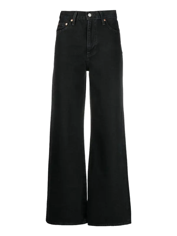 LEVI'S Ribcage Wide-leg Jeans - Black