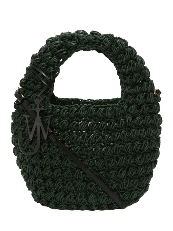 JW Anderson Popcorn Crossbody Bag - Green