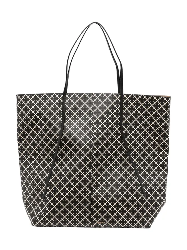 BY MALENE BIRGER Abigail Printed Tote Bag - Black