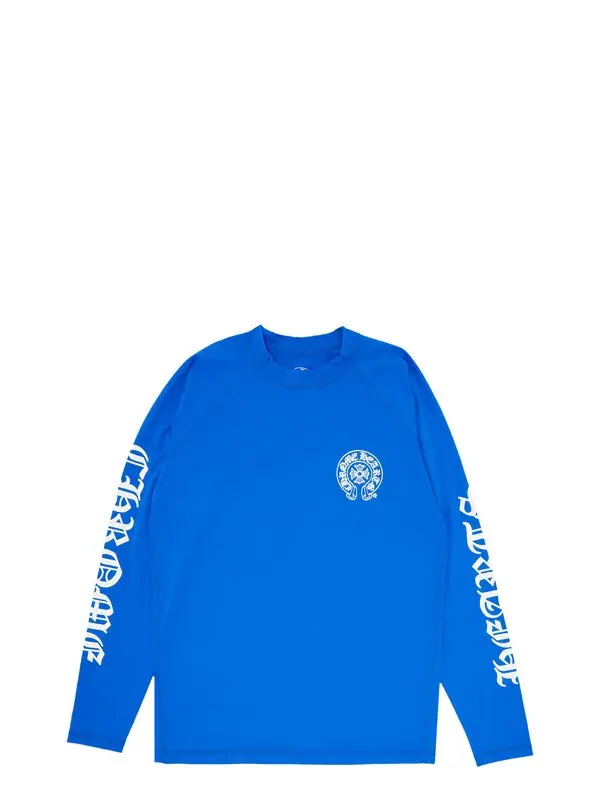 Chrome Hearts Long-sleeve Rash Guard - Blue