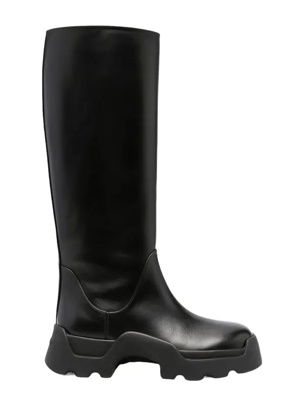 Proenza Schouler Leather Knee-high Boots - Black