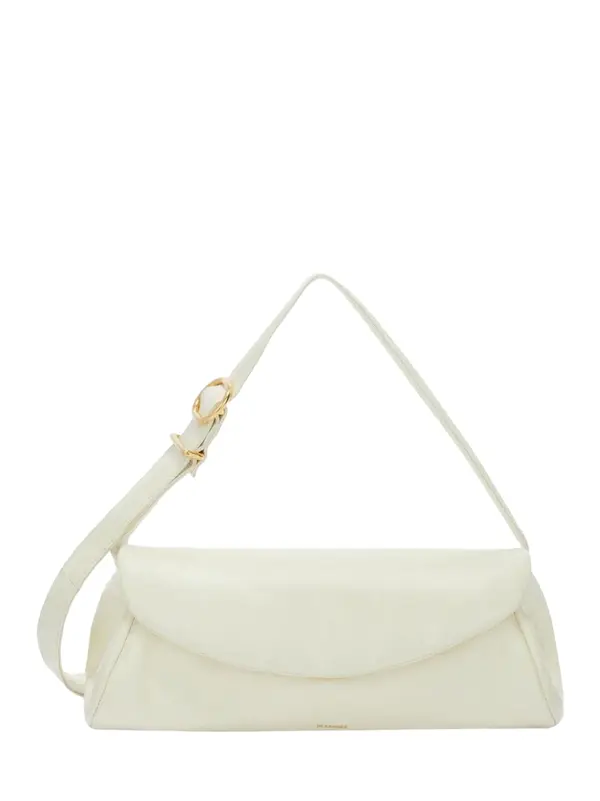 JIL SANDER Cannolo Grande Bag - White