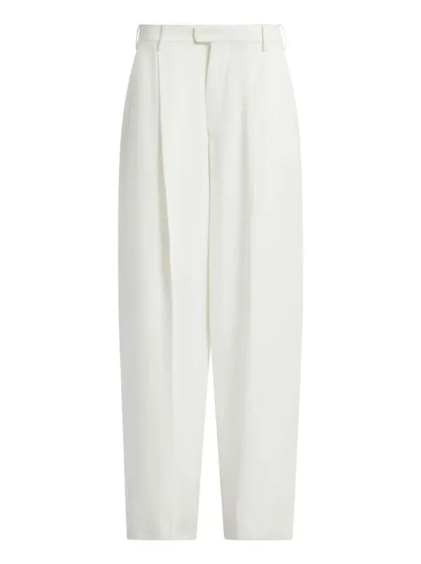 Marni Tailored Straight-leg Trousers - White