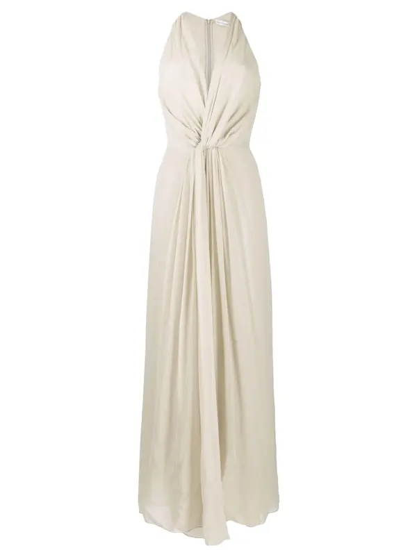 Christopher Esber Knot-detail Long Dress - Neutrals