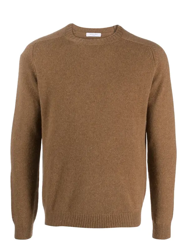 Boglioli Long-sleeve Cashmere Jumper - Brown