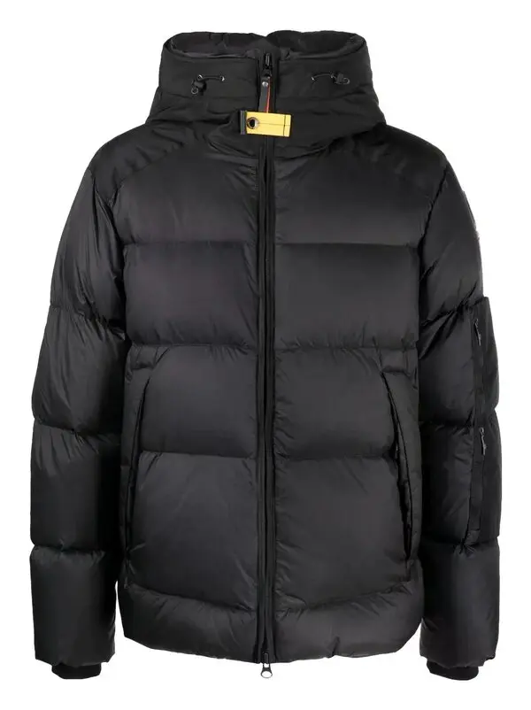 PARAJUMPERS Padded Hooded Jacket - Black