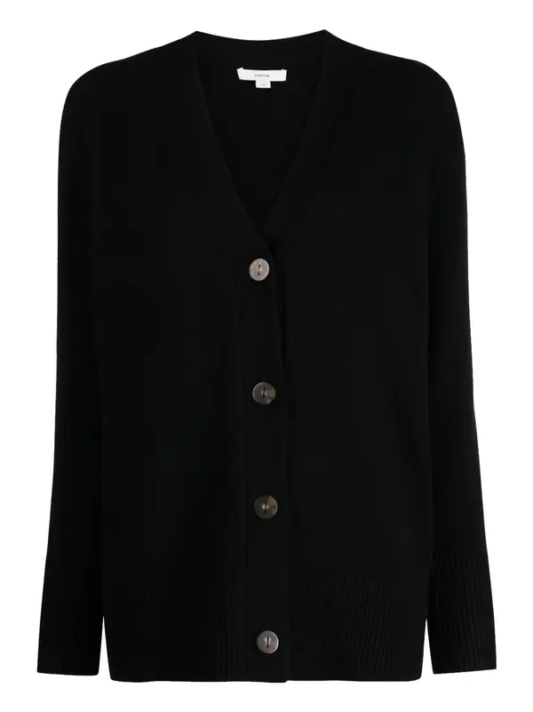 Vince Weekend V-neck Cardigan - Black