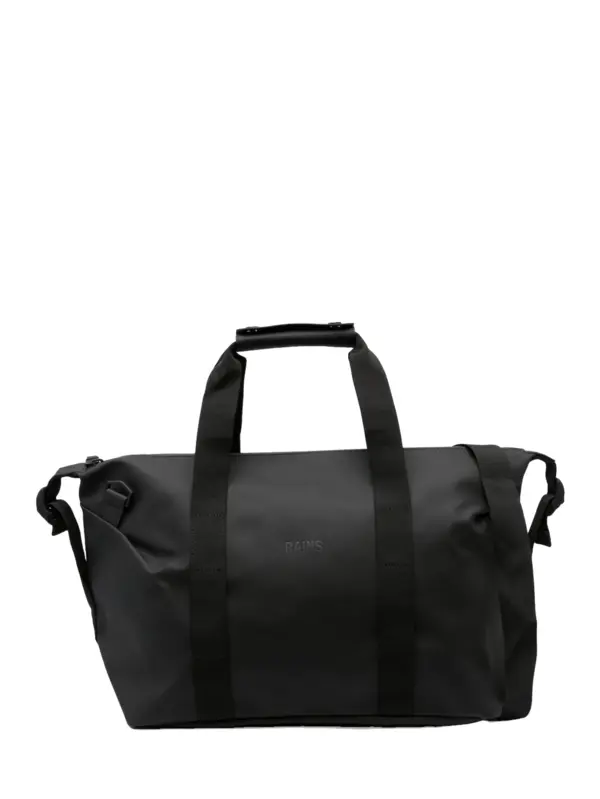 Rains Logo-debossed Waterproof Holdall - Black