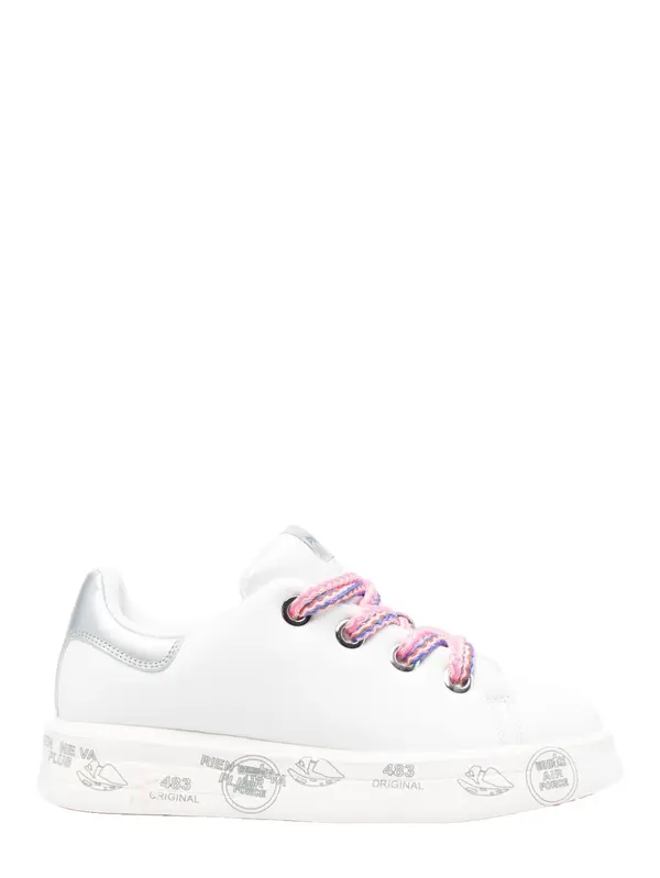 Premiata Belle Leather Sneakers - White
