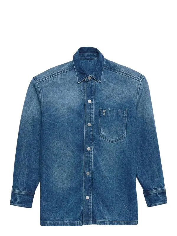Ami De Coeur Denim Jacket - Blue