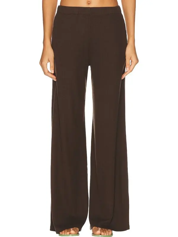 Sprwmn Wide Leg Pant - Americano