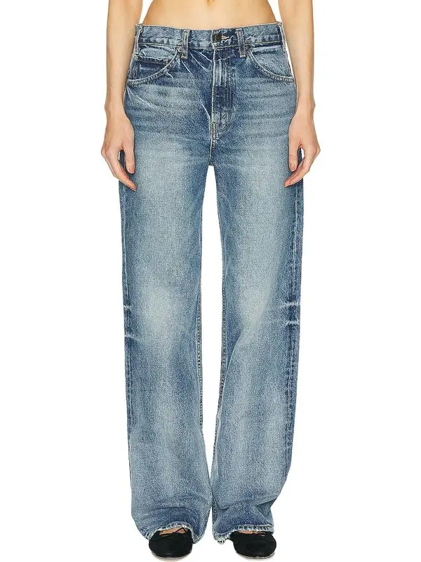 NILI LOTAN Mitchell Wide Leg Denim - Summer Wash