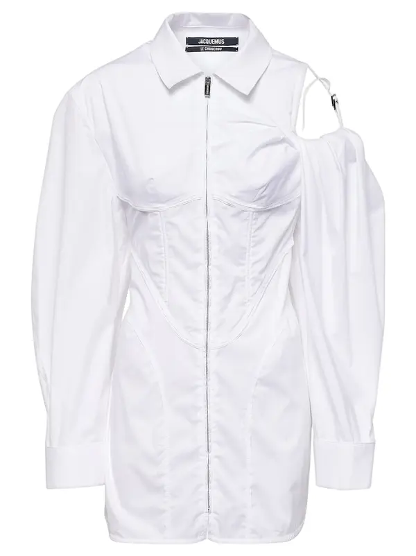 Jacquemus La Robe Galliga Minidress - White