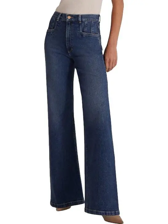 FAVORITE DAUGHTER The Jordie High-waist Wide-leg Jeans - Ascott