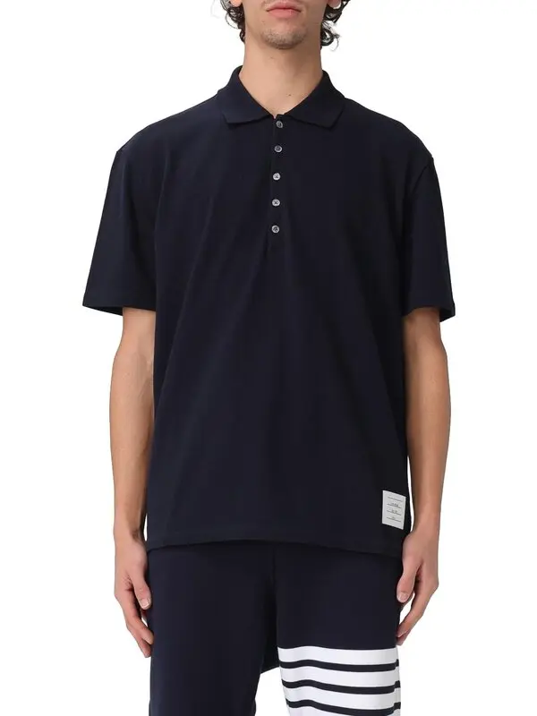 Thom Browne Polo Shirt - Navy